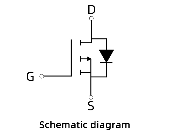 MOSFET SOT-23 P-Channel BSS84 - Topdiode